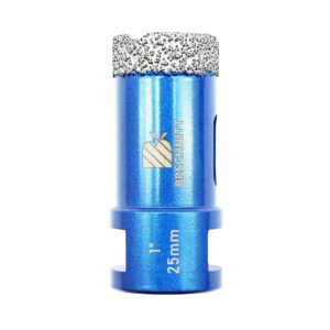 1 inch diamond core drill bit for porcelain tile ceramic marble granite drilling,brschnitt 1pc vacuum brazed diamond hole saw with 5/8-11 thread (25mm)