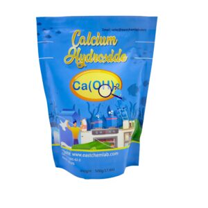 Food-Grade Calcium Hydroxide (Slaked Lime), 95%+ Purity (500g/17.6 oz)