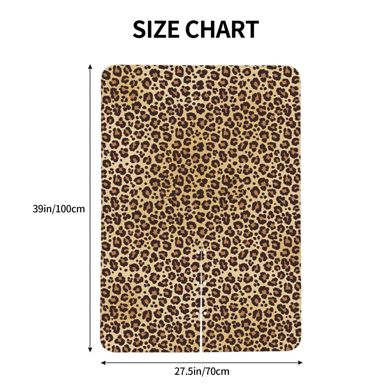 KiuLoam Animal Leopard Cheetah Print Baby Car Seat Canopy, Nursing Cover Breastfeeding Scarf, Stretchy Soft Breathable Infant Carseat Cover for Babies Boys Girls