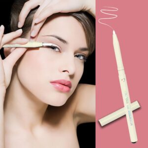 KAIQIKAIXI 5 White Eyeliner Pen, Eyebrow Pen,Eye Shadow Pencil, Lip Line Pen, Eyelid Pad, Pencil Makeup Set Tool