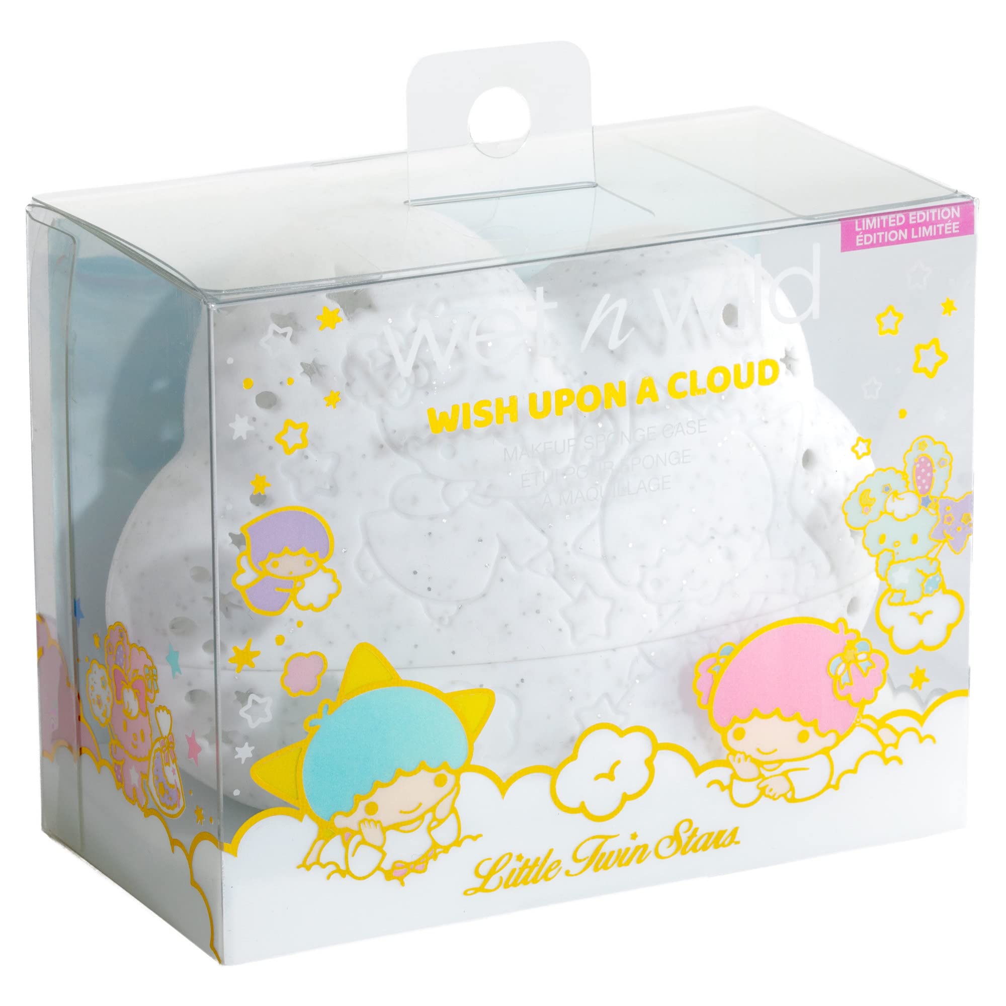 wet n wild Little Twin Stars Wish Upon A Cloud Makeup Sponge Case Holder