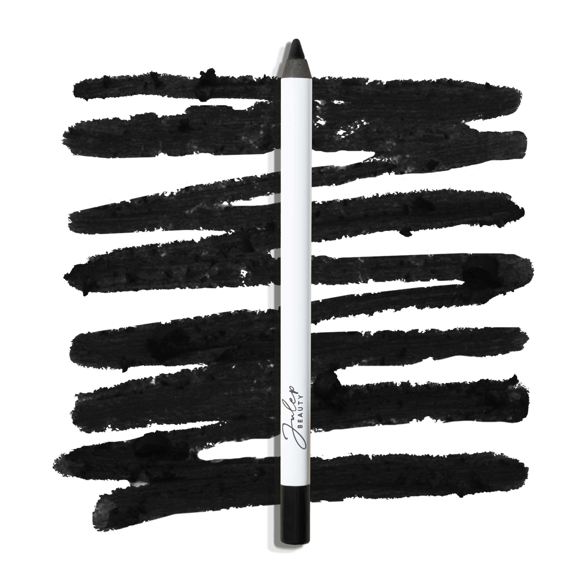 Julep When Pencil Met Gel Sharpenable Multi-Use Longwear Eyeliner Pencil - Blackest Black - Transfer-Proof - High Performance Liner Duo.