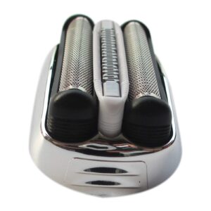 Suprafive 21S/32S Replacement Shaver Foil and Cutter Set Compatible with Braun Series 3 21S 32S 320S-4 330S-4 340S-4 350CC-4 Silver