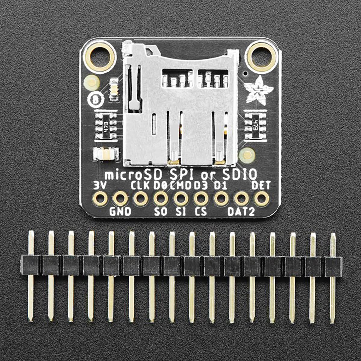 Adafruit 4682 3V Micro SD SPI or SDIO Breakout Card