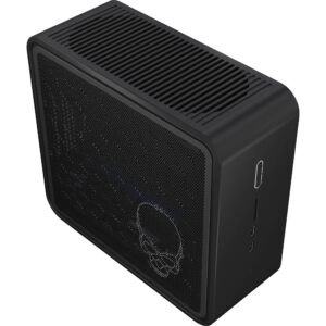 2021 Newest Intel NUC 9 NUC9i7QNX Ghost Skull Canyon Extreme Gaming Box Elite Business Desktop (Intel 6-Core i7-9750H, 32GB RAM, 1TB PCIe SSD) 2 x Thunderbolt, WiFi 6, HDMI, Windows 10 Pro, (Renewed)