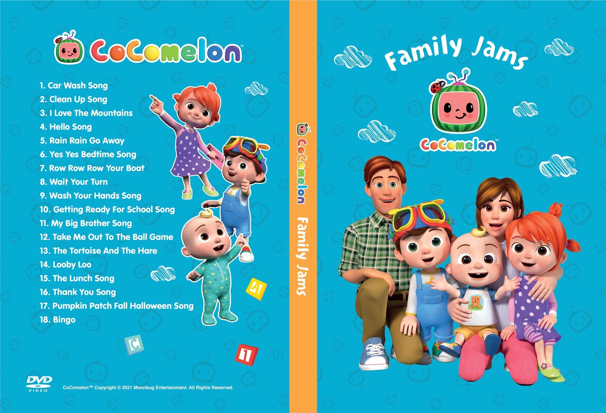 CoComelon Family Jams DVD