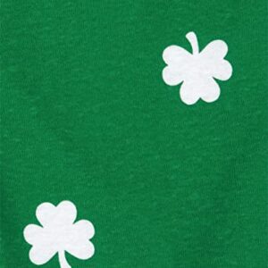 The Children's Place unisex-baby and Toddler Short Sleeve Top and Pants Pajama Set St. Patricks Day Baby & Toddler - PJ Set 3T