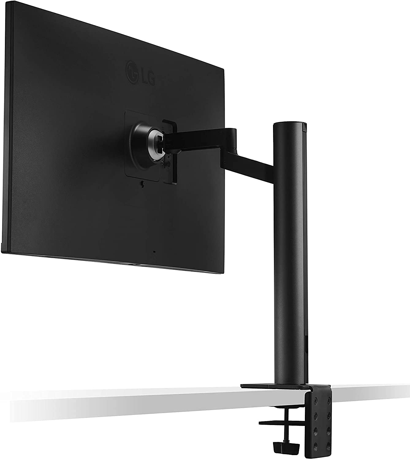 LG Newest 32" Class Ultrafine UHD IPS Monitor with ErgoStand | 4K IPS Display with HDR 10 Compatibility | USB Type-C Connectivity | W/HDMI & USB Type-C Cables (Black)