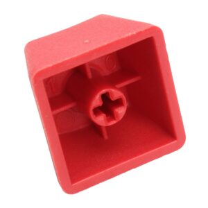 KAISENG Red Blank Mechanical Keyboard Keycaps,R4 ESC PBT Red Blank Keycaps Key Caps for Mechanical Gaming Keyboard