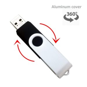 Lot/Bulk - ( 10/50/100 Pack ) ( 16MB-32GB ) Fold USB 2.0 Flash Drive Memory Stick Storage Data U Disk Metal Pen (128MB, 50 Pack)