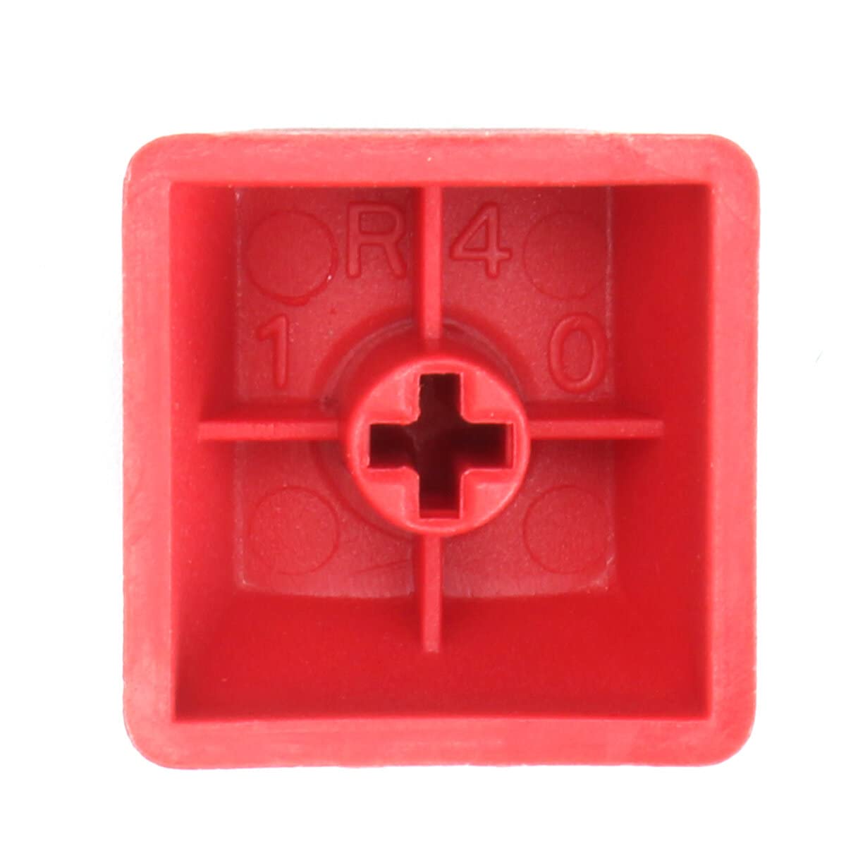 KAISENG Red Blank Mechanical Keyboard Keycaps,R4 ESC PBT Red Blank Keycaps Key Caps for Mechanical Gaming Keyboard