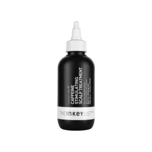 the inkey list caffeine stimulating scalp treatment, contains redensyl and caffeine to encourage natural hair growth cycle, leaves hair feeling soft, 5.07 fl oz