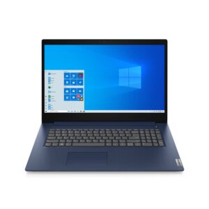 Lenovo IdeaPad 3i 17 Business Laptop 17.3" HD+ Display 11th Gen Intel Quad-Core i5-1135G7 (Beats i7-10710U) 20GB RAM 1TB SSD Intel Iris Xe Graphics Fingerprint USB-C Win11 Blue + HDMI Cable