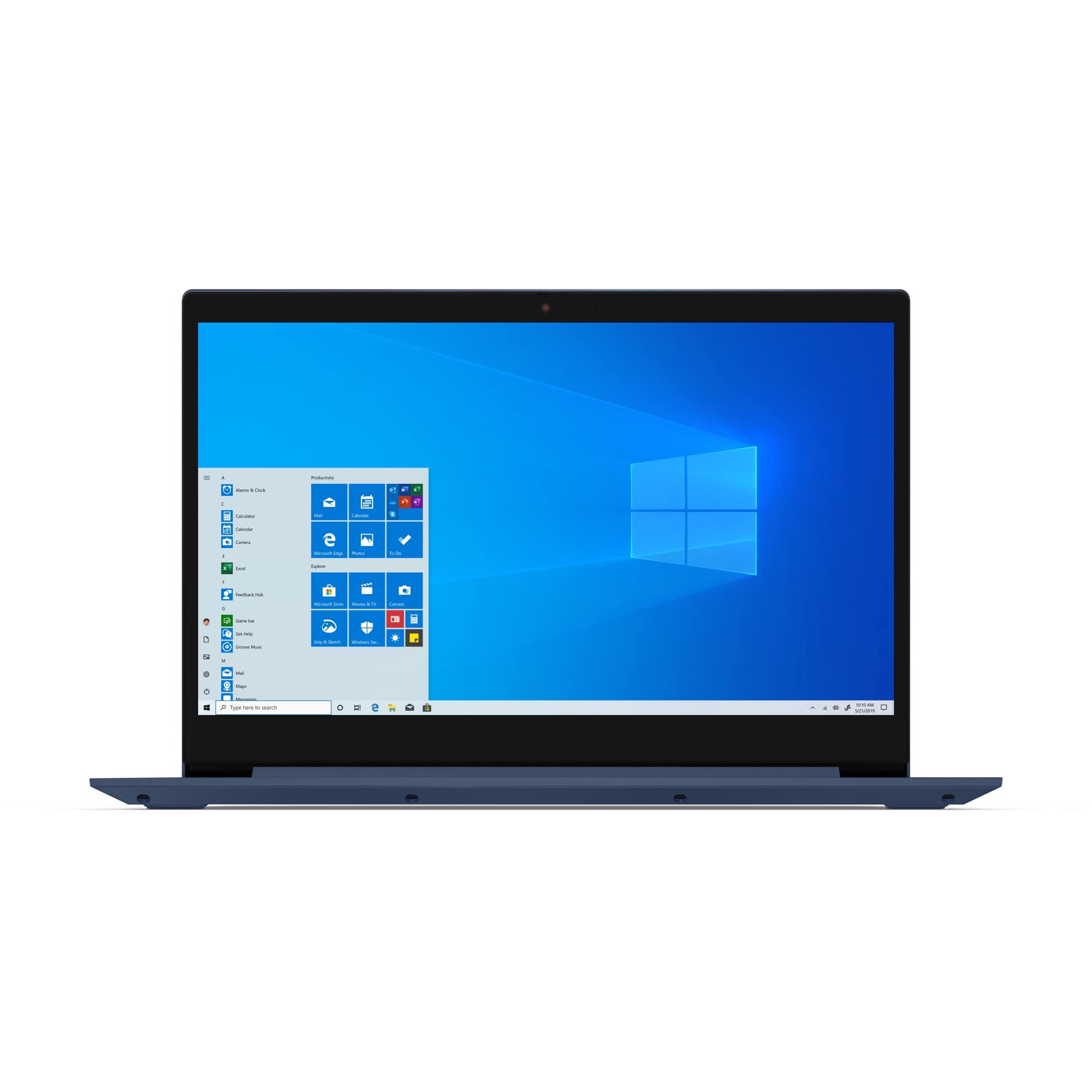 Lenovo IdeaPad 3i 17 Business Laptop 17.3" HD+ Display 11th Gen Intel Quad-Core i5-1135G7 (Beats i7-10710U) 20GB RAM 1TB SSD Intel Iris Xe Graphics Fingerprint USB-C Win11 Blue + HDMI Cable