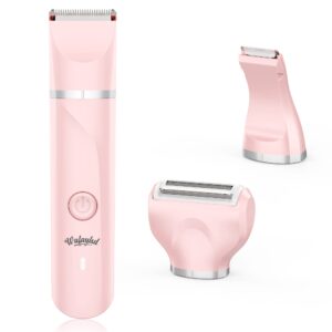 electric razor for women-wufayhd bikini trimmer 3 in 1 electric lady shaver rechargeable, cordless, wet & dry use,portable,washable body hair removal for legs, underarms, advanced electric ladyshave