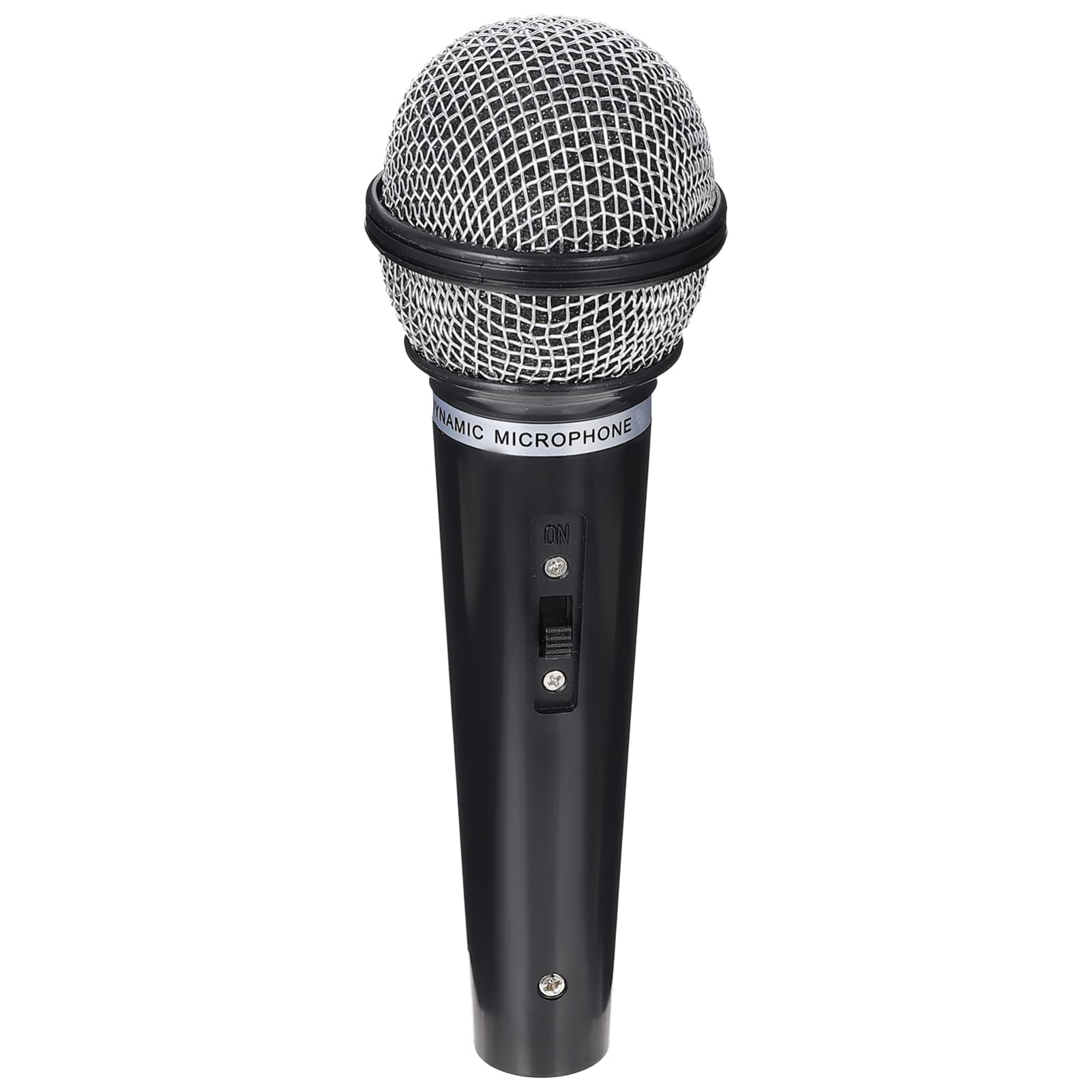 NUOBESTY Toy Microphone Prop for Kids Pretend Microphone Prop Fake Microphone Cosplay Play Mic Toy for Karaoke Costume Prop Party Favors