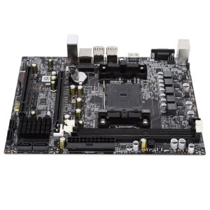 pusokei desktop computer motherboard computer mainboard dual channel ddr3 1600/1333 4g/8g fm2/fm2+cpu interface support for a10/a8/a6/a4 graphics chip