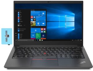 lenovo thinkpad e14 gen 3 business laptop 14.0" fhd display (amd ryzen 5 5500u 6-core, 16gb ram, 512gb pcie ssd, amd radeon,wifi 6, bluetooth 5.2, webcam, win 10 pro) with hub