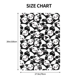 Panda Baby Car Seat Canopy Cover Multi Use Nursing Cover for Newborn Car Seat Canopy Mom Nursing Breastfeeding Covers Newborn Shower Gift