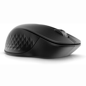 HP 430 Multi-Device Wireless Mouse (Black) - Bluetooth 5.2 & 2.4 GHz USB Receiver Dongle - 4000 DPI Cursor Tracking, 4 Customizable Buttons, 2-Year Battery - Windows, MacOS, Chromebook (3B4Q2AA#ABL)