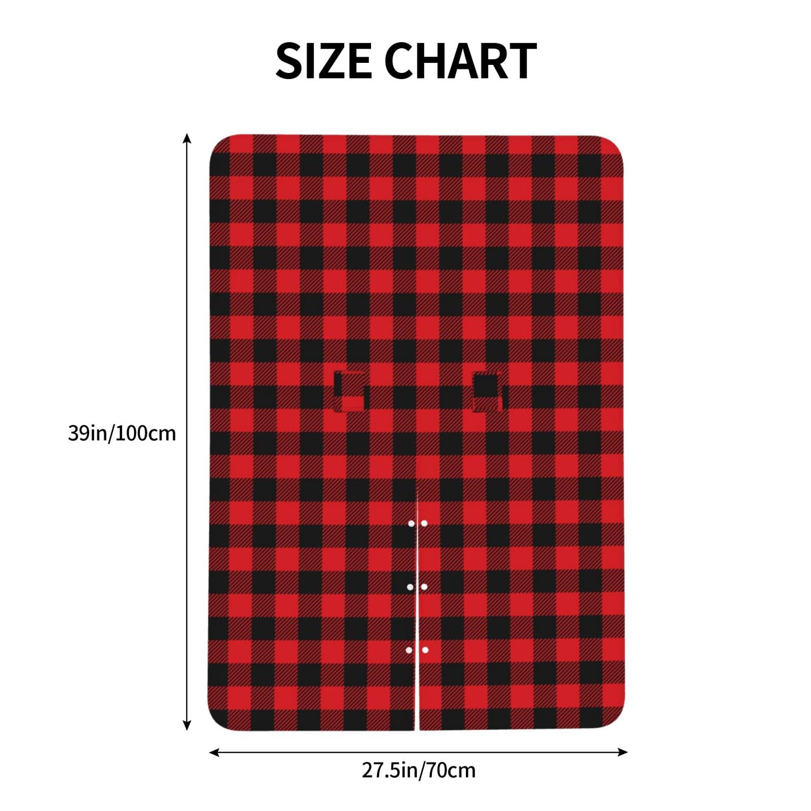 Black and Red Buffalo Check Plaid Christmas Baby Car Seat Canopy Cover Multi Use Nursing Cover for Newborn Car Seat Canopy Mom Nursing Breastfeeding Covers Newborn Shower Gift