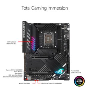 ASUS ROG Maximus Z690 Apex(WiFi 6E) LGA 1700(Intel 12th Gen)ATX gaming motherboard (PCIe 5.0,DDR5,24 power stages,DDR5,5x M.2,PCIe 5.0 M.2,USB 3.2 Gen 2x2 front-panel connector,Hyper M.2 Card bundled)