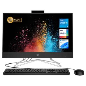 hp [windows 11 home] newest all-in-one desktop | 23.8" full hd screen | intel core i5-1135g7 processor |32gb ram | 1tb ssd | webcam | dvd-rw | black