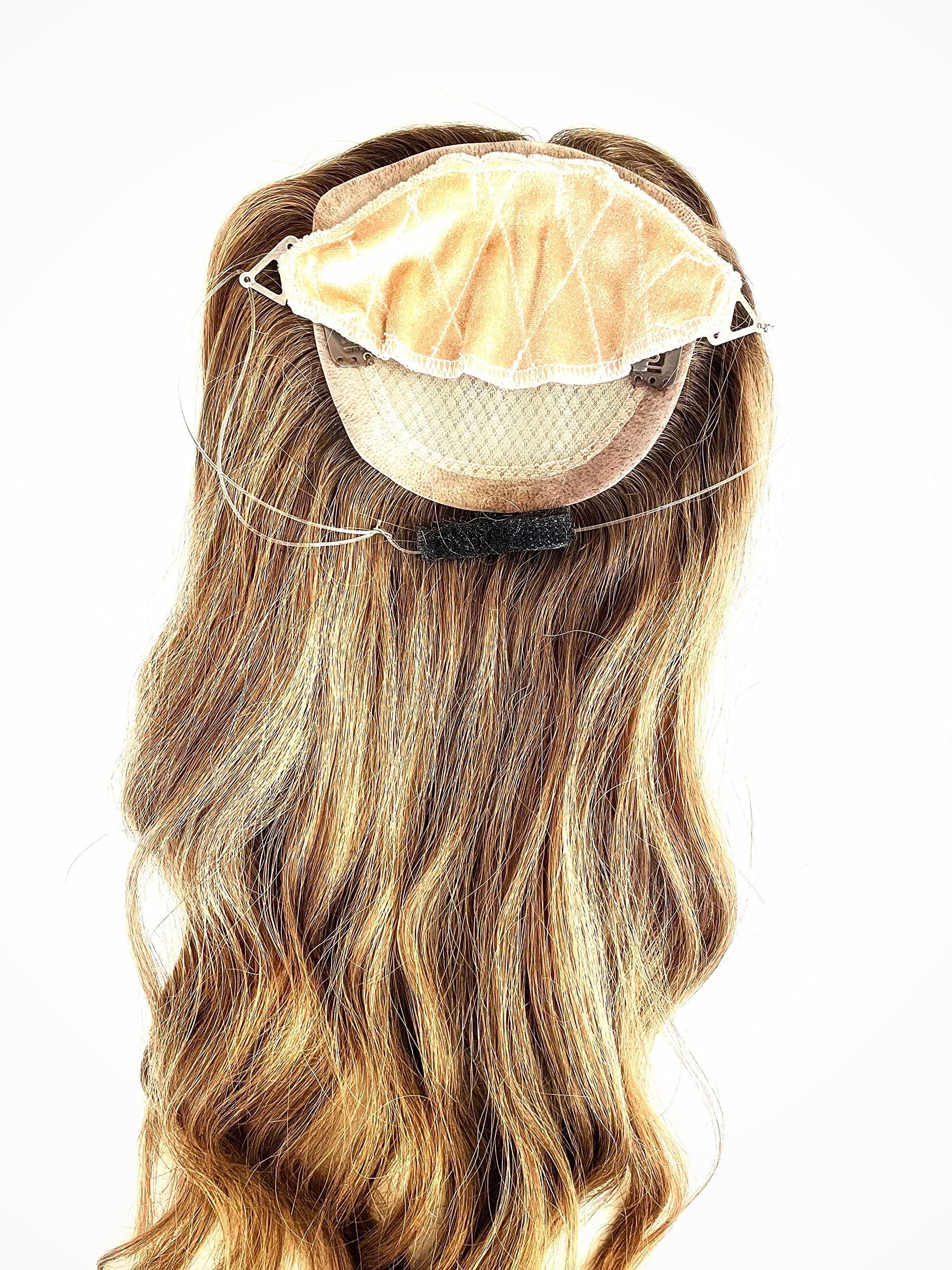 Thin Hair Thick Wig Grip, Topper Grip, Wig band for keeping wigs in place, Velvet Wig Grip, Wig band grip, Hair pieces and wiglets, Bonus stay-put tab included. Patent-pending Wig Top Grip.