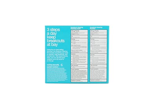 Dermalogica Clear Start Breakout Clearing Kit – Contains Acne Face Wash, Breakout Clearing Spot Treatment & Cooling Moisturizer