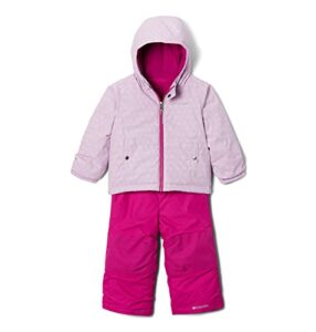 columbia toddler unisex frosty slope set, aura snowdaze, 4t