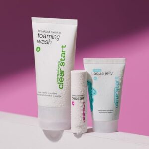 Dermalogica Clear Start Breakout Clearing Kit – Contains Acne Face Wash, Breakout Clearing Spot Treatment & Cooling Moisturizer