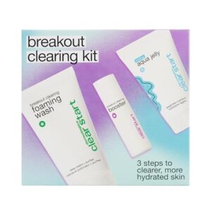 Dermalogica Clear Start Breakout Clearing Kit – Contains Acne Face Wash, Breakout Clearing Spot Treatment & Cooling Moisturizer