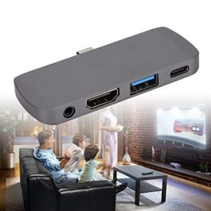 Type C Adapter, USB Type C to USB Adapter 4 Ports HD TV Hub Adapter 512GB 4 in 1 Multifunctional for Professional Transmission Devices