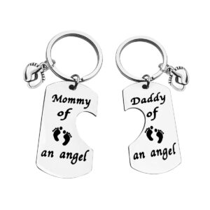 miscarriage gift loss of baby gifts keychain infant loss gifts for parents keyring loss memorial gifts sympathy gift for loss of baby jewelry baby memorial gift