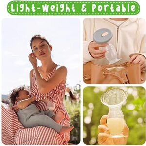 haakaa Silicone Breast Pump 100ml with suction base & Ladybugs Silicone Breast Shell 75ml Combo,Silicone Breast Milk Catcher,Silicone Breast Milk Collector & Nipple Therapy,Must Have for Breastfeeding