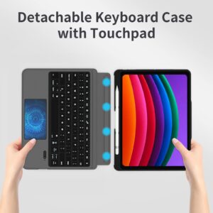 DOKYW 10.2 inch iPad 9th 8th 7th Generation Case with Keyboard, Magnetic Detachable iPad Pro 10.5 inch Case with Keyboard, Backlit iPad Air 3rd Generation Case with Keyboard, Trackpad, Pencil Holder