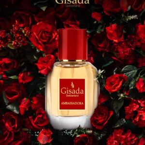 Gisada Ambassadora Women's Perfume - Perfumes for Women with Oriental, Sweet, Floral, Warm Fragrance - Daily Wear Women's Cologne with Juicy, Fruity, Spicy Scent - Made in Switzerland - 3.3 fl. oz.