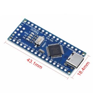 HiLetgo 3pcs Nano 3.0 ATmega328P Type-C USB CH340 Controller Board Compatible to Arduino Nano CH340 USB Driver Nano V3.0 ATmega328