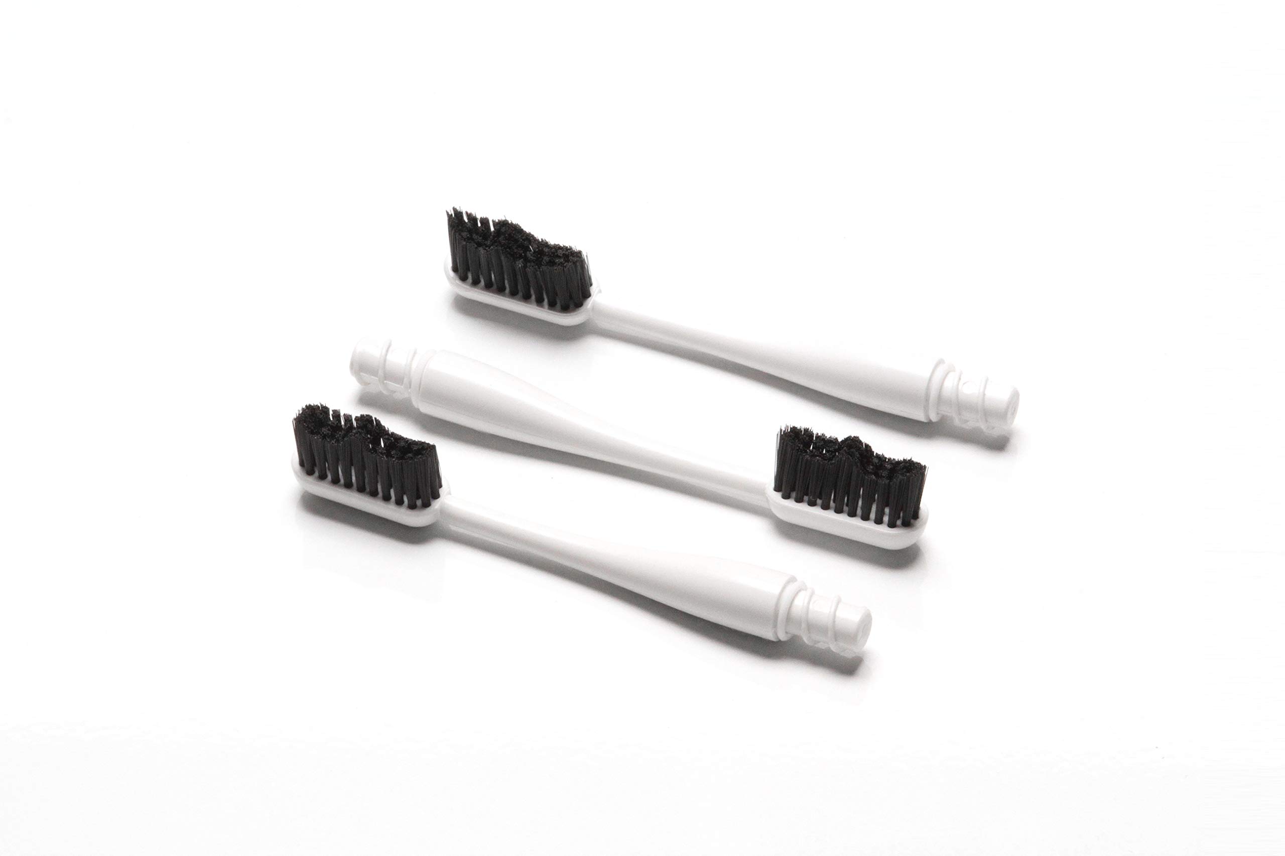 Sustainable Premium Toothbrush with Biodegradable Replacement Heads and Binchotan Charcoal Bristles (Gold)