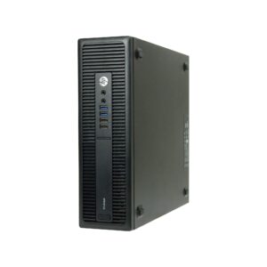 hp prodesk 600 g2 sff core i5-6500 3.2ghz, 8 gb ram, 256 gb solid state drive, windows 10 pro 64bit, wifi (renewed)