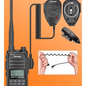 5W Handheld GMRS Two Way Radio with Long Range, Repeater Capable, NOAA Scanning & Display SYNC - Ideal for Off-Road Overlanding