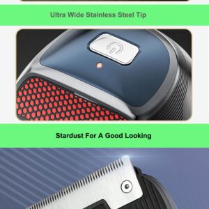 SUYOOULIN Hair Clippers, Shortcut Self-Haircut Kit for Men, Self Grooming Rechargeable Hair Trimmer Professional Hair Cutting with 9 Limited Combs