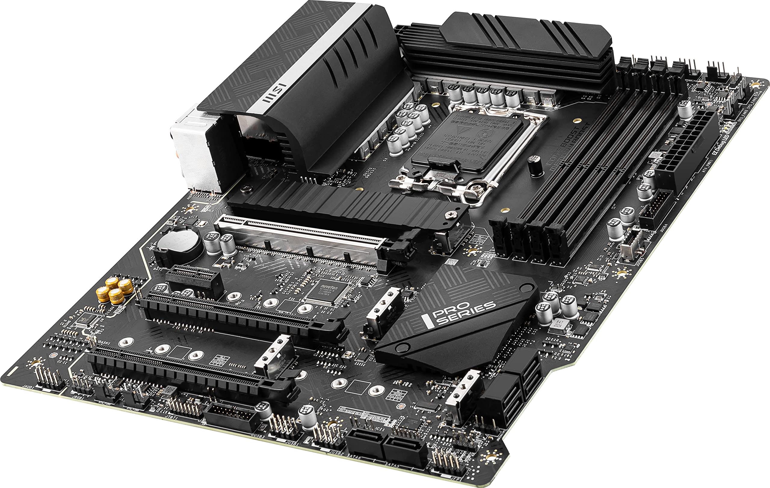 MSI PRO Z690-A ProSeries Motherboard (ATX, 12th Gen Intel Core, LGA 1700 Socket, DDR5, USB 3.2 Gen 2, PCIe 5, 2.5G LAN, M.2 Slots)