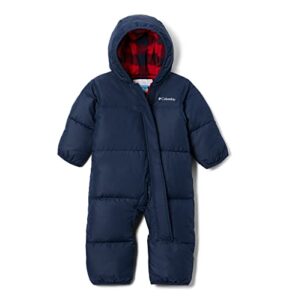 columbia baby snuggly bunny bunting, collegiate navy, 0/3