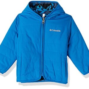 Columbia Baby Double Trouble Jacket, Bright Indigo/Collegiate Navy Checkpoint, 12/18