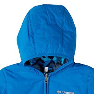 Columbia Baby Double Trouble Jacket, Bright Indigo/Collegiate Navy Checkpoint, 12/18