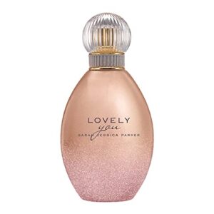 sjp lovely you - soft, clean, floral musky eau de parfum spray fragrance for women - with notes of wild freesia, plum blossom, and water lily - intense, long lasting scent - 1.7 oz