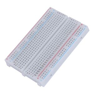 ufolet solderless breadboard, reusable breadboard, 400 holes circuit board breadboard kit for electronic circuit assembly electronic circuit