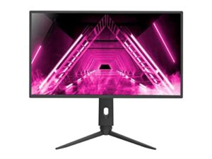 monoprice qhd ips gaming display - 32inch, 2560x1440p, qhd, 165hz, 1ms, height adjustable stand, 2x hdmi 2.0 and 2x displayport 1.2 - dark matter series