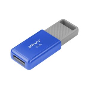 pny usb 2.0 flash drive, 32gb, assorted colors